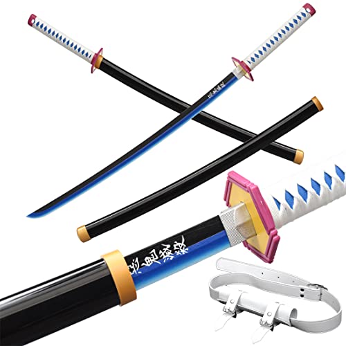 YIBLZ Handmade Anime Samurai Sword, Demon Slayer Sword,About 41 inches ...