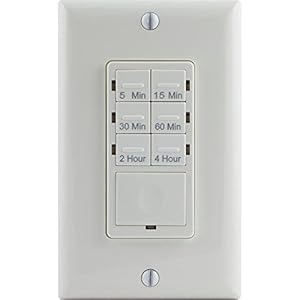 Amazon.com: Defiant 6.4-Amp 4-Hour In-Wall Countdown Timer with No ...