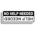 Amazon.com: No Help Needed Sticker Off Road 4x4 ATV Car Truck Decals ...