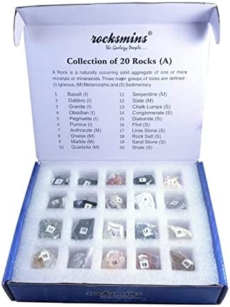 سعر rocksmins RO20PT Rocks Collection Set of 20 for Students of School ...