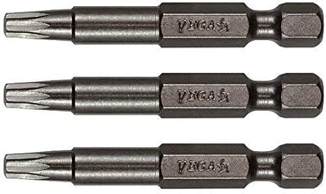 VEGA Double Square #2 Bits. Professional Grade 1/4" Hex Shank #2 Double ...