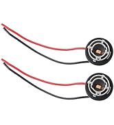 Amazon.com: GLL Stradard 1157 LED Bulbs Socket Holder Auto Car Plastic Waterproof Turn Signal ...