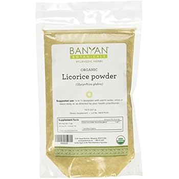 Amazon.com: Banyan Botanicals Licorice Root Powder, 1/2 Pound - USDA ...