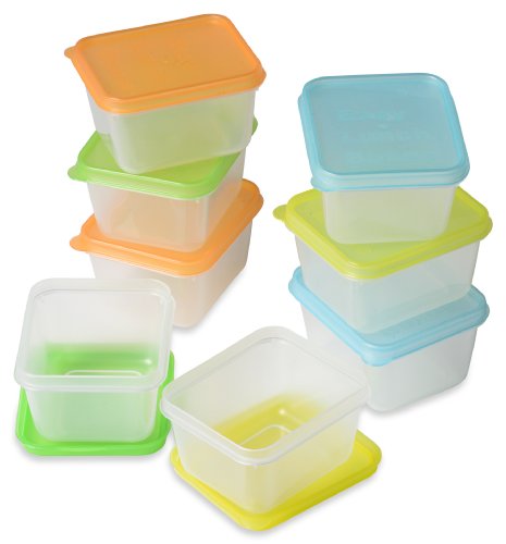 EasyLunchboxes Mini Sauce Dipper Containers - SauceAndToss