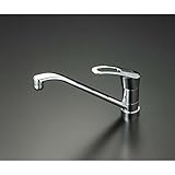 Amazon | KVK (ｹｰﾌﾞｲｹｰ) シングルレバー式混合栓(取付穴兼用型) PT56UG | キッチン用水栓