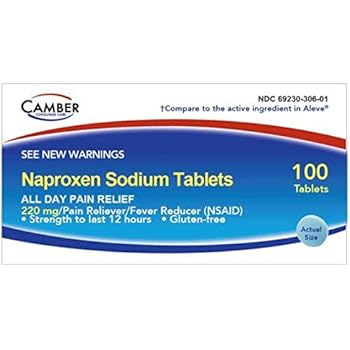 Amazon.com: Amazon Basic Care Naproxen Sodium Pm, Naproxen Sodium and ...