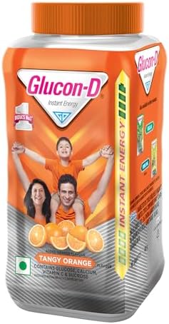 Glucon-D Tangy Orange Glucose Powder | For Tasty & Healthy Orange ...