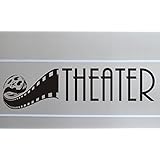 Amazon.com: It's Showtime Vinyl Wall Decal Decor Home Theater Drama ...