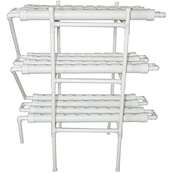 Amazon.com : DreamJoy Hydroponic Grow Kit 72 Sites 8 Pipe NFT PVC ...