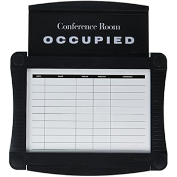 Amazon.com : Quartet Conference Room Scheduler, 14.25 x 15.5 Inches ...