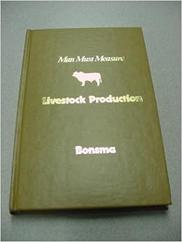 Livestock production: Jan Bonsma: Amazon.com: Books