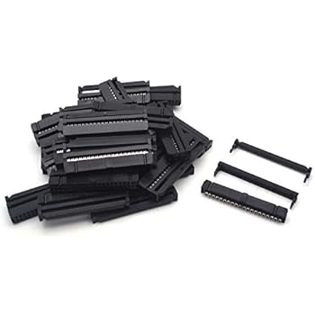 Amazon.com: Antrader 30-Pack 2X20 FC-40P 40Pin IDC Socket Connector Female 2.54mm Pitch Plug ...