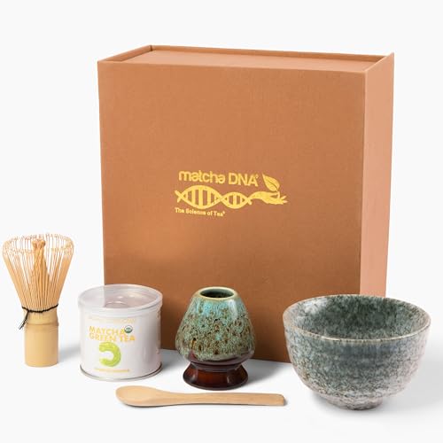 Matcha Tea Present Box Set - Matcha Tea Ceremony Present by MATCHA DNA ...
