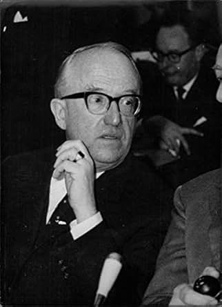 Amazon.com: Vintage photo of Walter Hallstein looking.: Entertainment ...