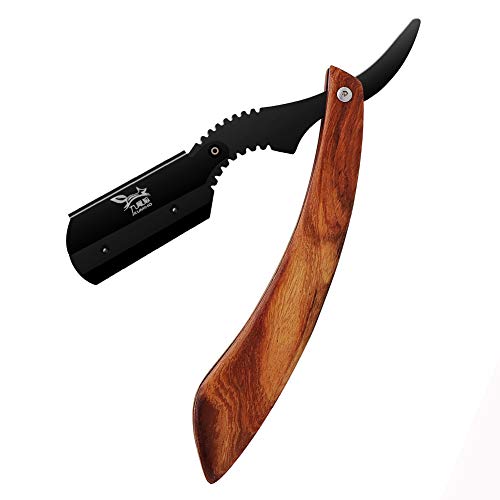 manual razors redwood handle shaver men's shaving razor professional ...