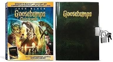 Goosebumps Movie + Exclusive Journal with Lock & Key [Blu-ray + DVD ...
