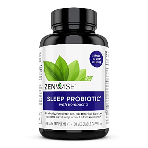 Zenwise Probiotics + Sleep - Melatonin-Free Sleep, Calming, and ...