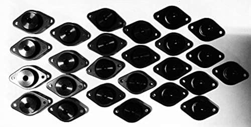 Self Ejecting Dzus Fasteners Black Aluminum Allen Head.500 Reach 25 ...