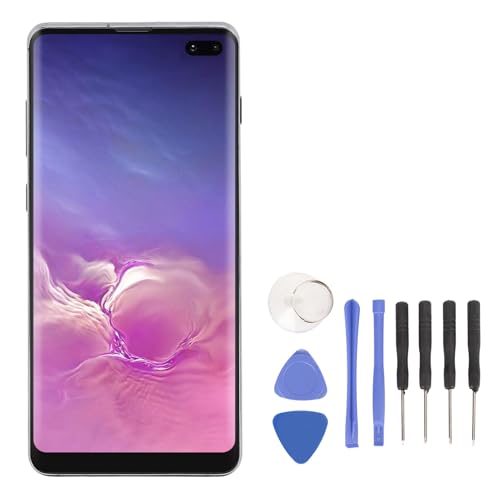for Galaxy S10 Plus Screen Replacement with Frame Support Fingerprint ...