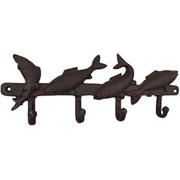 Amazon.com : Trout Fish Key Holder, Fish Key Hook : Key Racks : Home ...