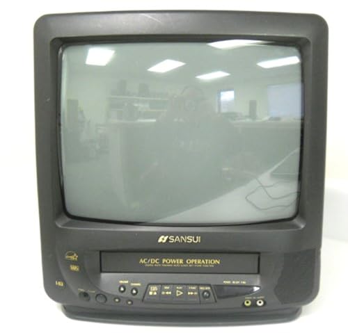 SANSUI COM311AD 13" TV/VCR Combo AC/DC + 12 Disney VHS Movies in Dubai ...