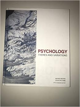 Psychology: Themes and Variations, 5th Edition + MINDTAP PAC 12M MT ...