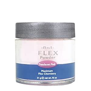 Amazon.com : IBD Flex 71825 Translucent Powder, Pink, 0.75 Ounce : Nail ...