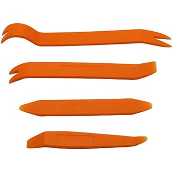 Amazon.com: 4 Pc Orange Nylon Panel Popper Set Auto Trim Door Panel ...