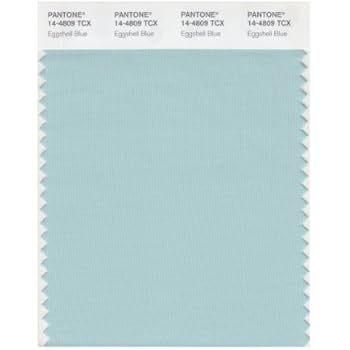 PANTONE Smart 14-4809X Color Swatch Card, Eggshell Blue - House Paint ...