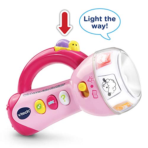 VTech Spin & Learn Color Flashlight , Pink on Galleon Philippines