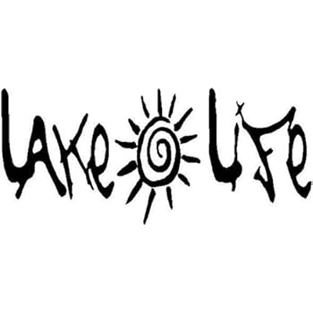Amazon.com: Lake Life Decal Sticker 8" x 3.5" Many Colors Available ...