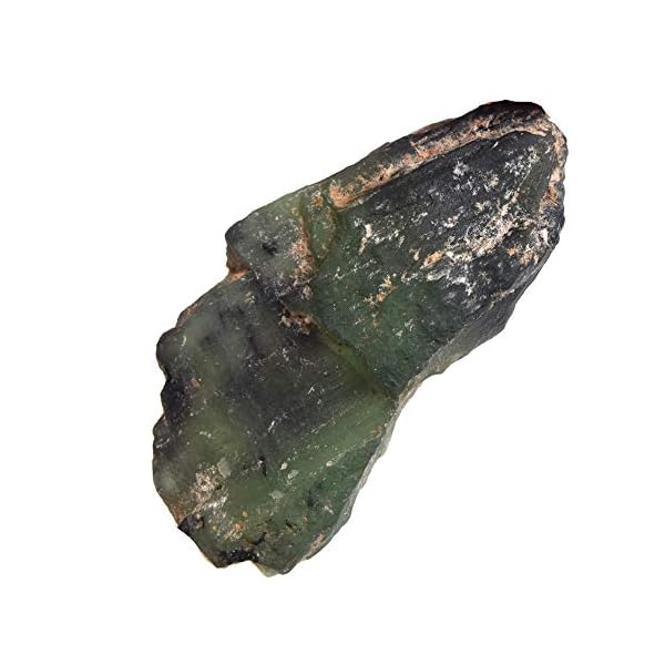 Untreated Raw Rough Serpentine 96.50 Ct. Certified Healing Crystal Natural Green Serpentine ...