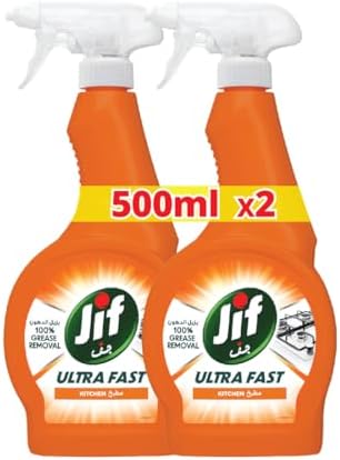 JIF Ultra Fast Cleaner Spray, for Kitchen, Fast & easy clean just in 10 ...