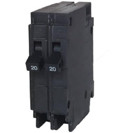 MURRAY MP2020 Two 20-Amp Single Pole 120-Volt Circuit Breaker, Magnetic ...