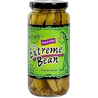 Amazon.com : The Extreme Bean - Hot & Spicy, Pickled Green Beans. 16 oz ...