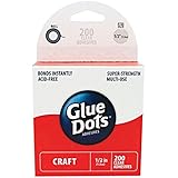 Amazon.com: Glue Dots Double-Sided Removable Dots, 1/2'', Clear, Roll ...