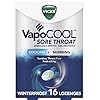 Vicks VapoCool Sore Throat Lozenge Relieves Painful Sore Throat and ...