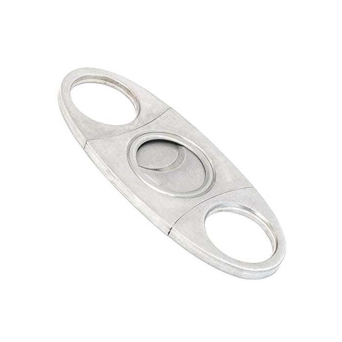 Buy Perfect Pregame Cigar Cutter - Double Bladed Guillotine Style ...