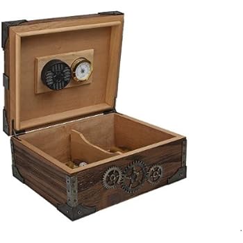 Amazon.com: Steampunk Humidor 50 Count Humidor: Home & Kitchen