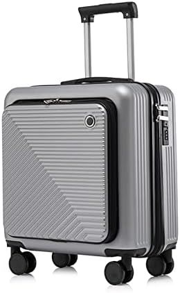 Luggage Sets 18 Inch Expandable Laptop Trolley Pink Luggage Front ...
