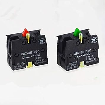 10pcs XB2 Contact Block Telemecanique ZB2-BE101C Normal Open NO ZB2 ...