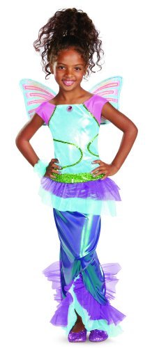 Girls Mermaid Aisha Costume Deluxe Winx Club Party City Mermaid | My ...