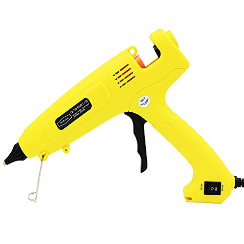 PONECA Hot Glue Gun 300 Watt High Output Professional Adjustable Switch ...