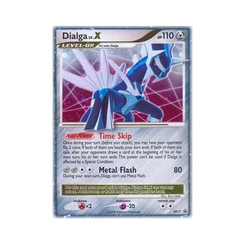 Amazon.com: Pokemon Great Encounters Dialga Lv. X DP17 Promo Card [Toy ...