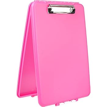 Amazon.com: Dexas Slimcase Storage Clipboard, Pink: Home & Kitchen