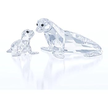 Amazon.com: Swarovski Crystal "Otters" Figurines New 2018: Home & Kitchen