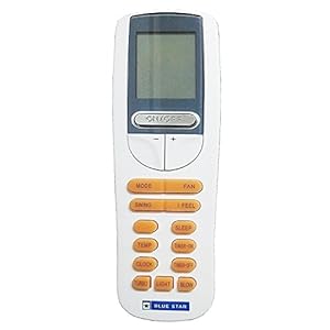 Buy I-Tek Blue Star 1280 AC Remote For Bluestar AC (Match Image with ...