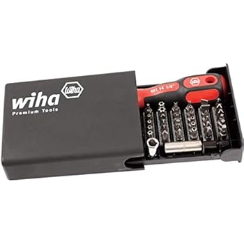 Wiha 71990 Standard Security Bit Set, 39 Piece - Screwdriver Bit Sets - Amazon.com