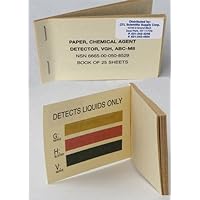 CTL Scientific, M8-100, M8 Paper - Chemical Agents Liquid Detectors ...