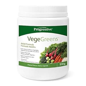 Progressive VegeGreens, Vegan Greens Supplement Powder - Original ...